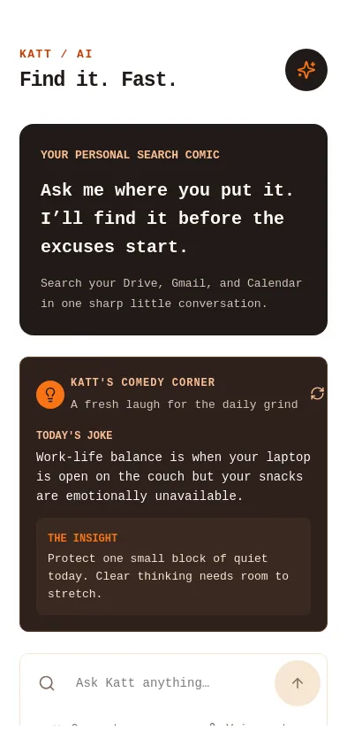 Katt Williams AI Assistant
