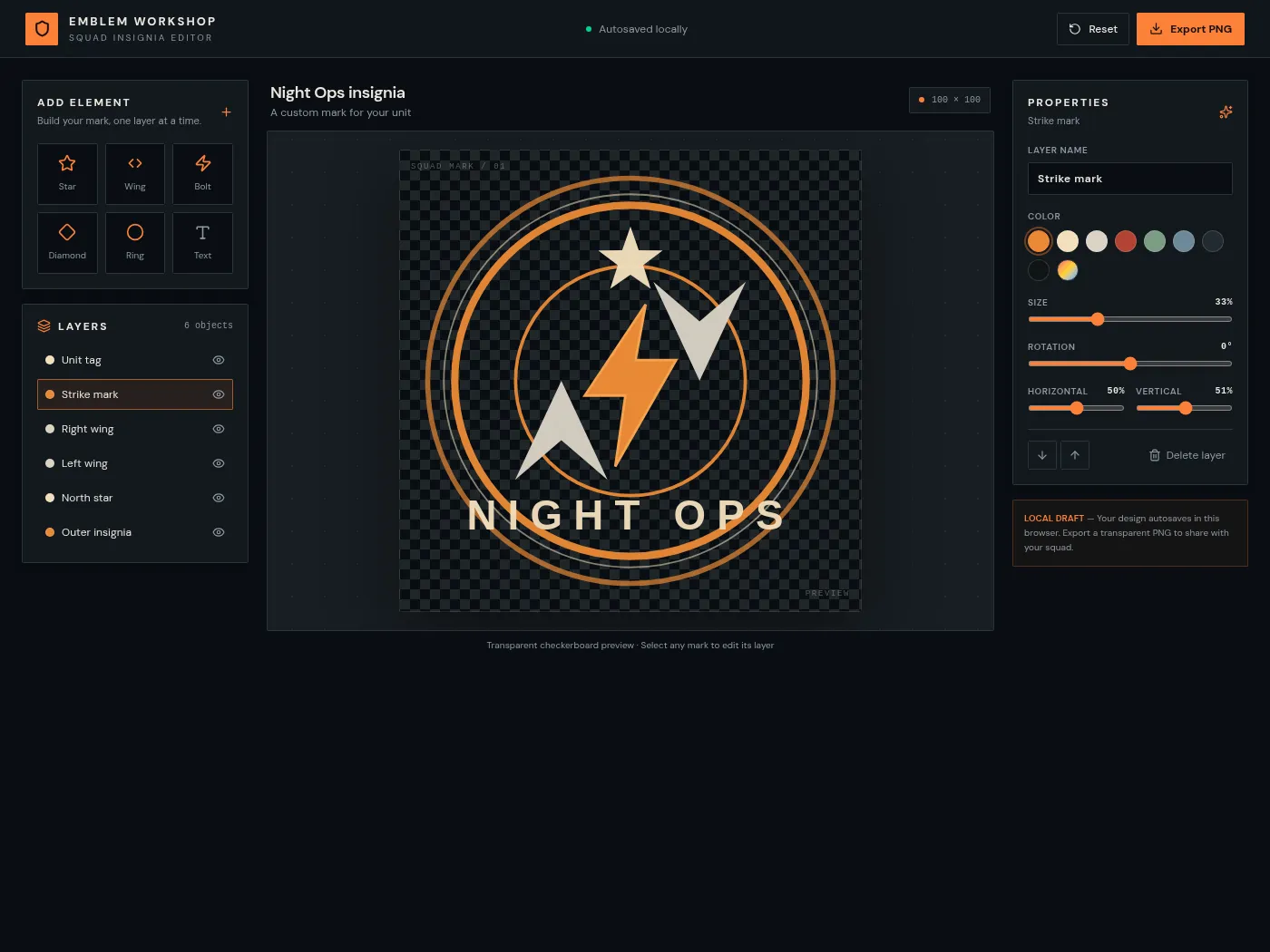 COD Emblem Creator