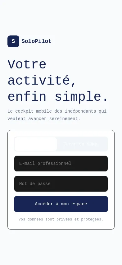 SoloPilot Manager