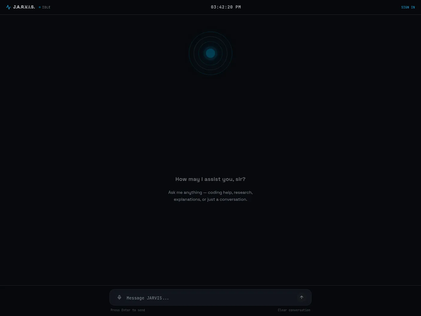 JARVIS AI Desktop