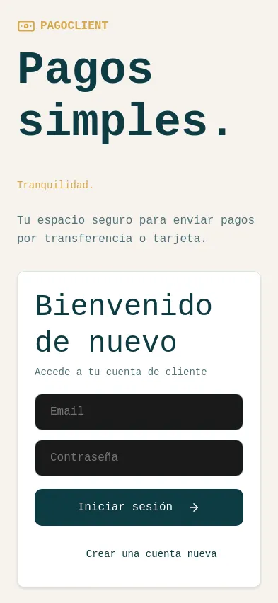 PagoClient Android App