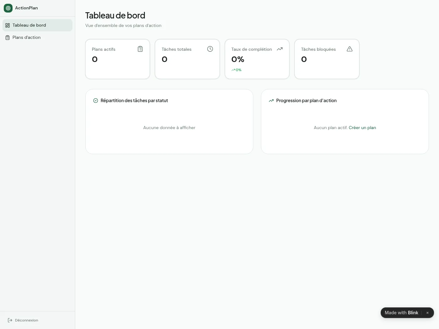 ActionPlan Tracker