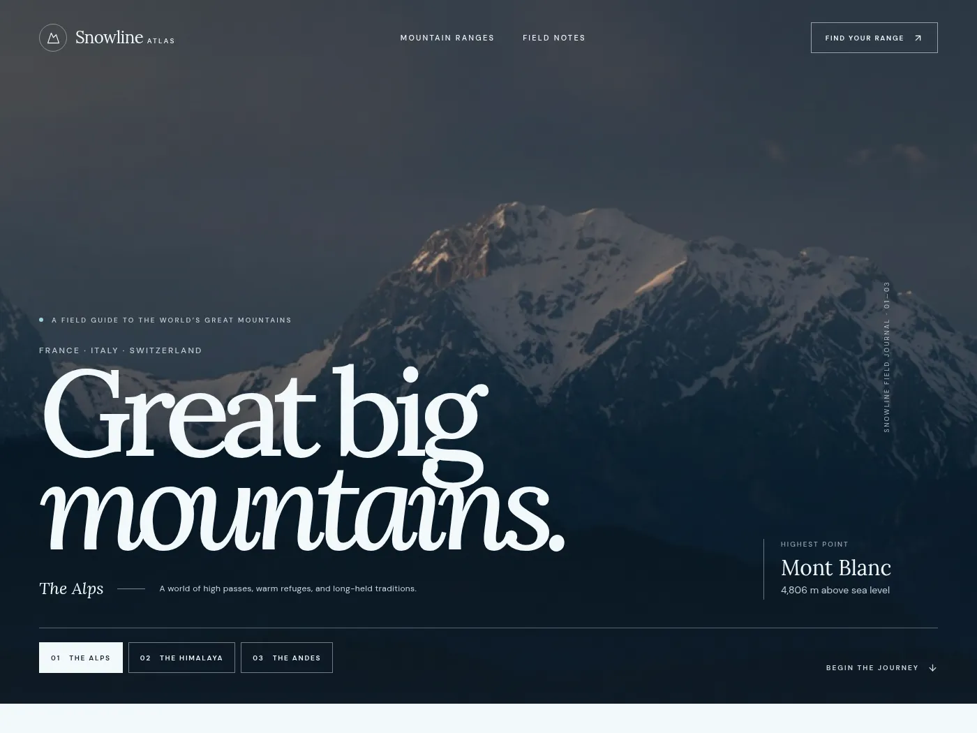 Snowy Mountains Explorer