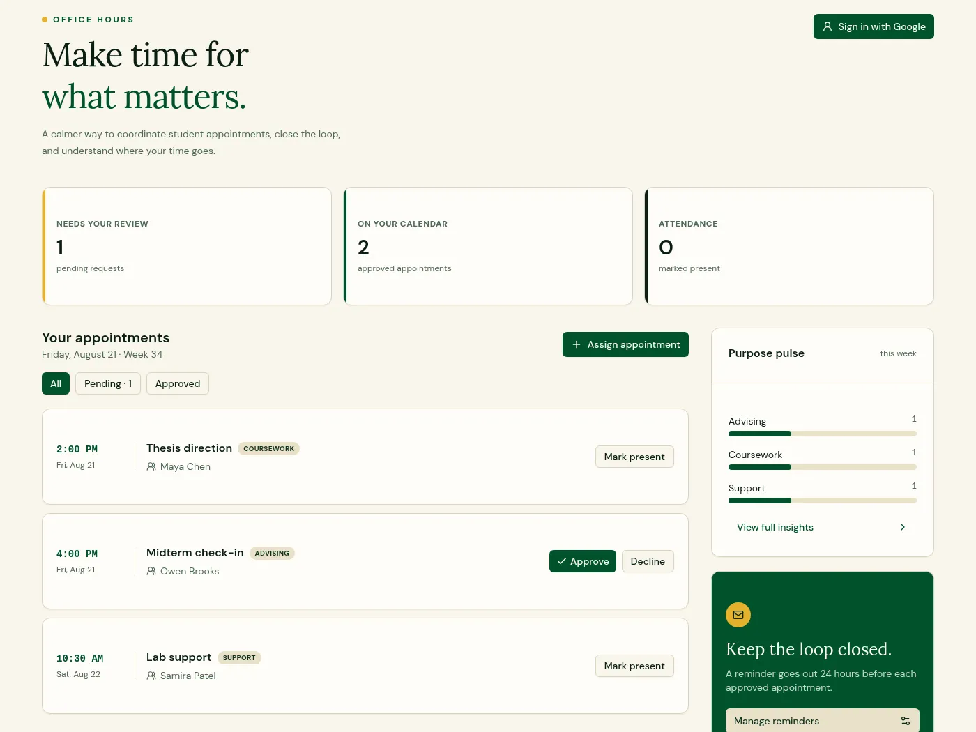 Smart Appointment Manager