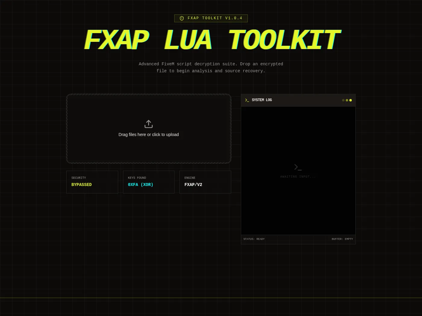 FXAP Lua Decryptor