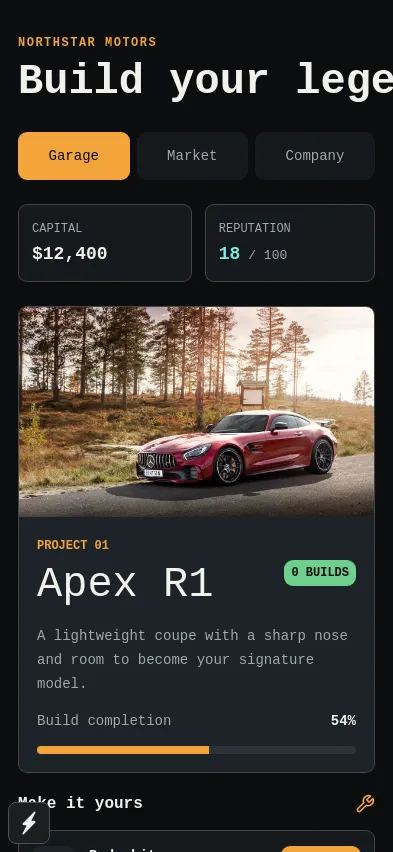 Auto Tycoon Mobile