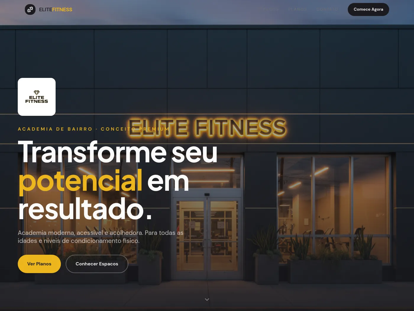 Elite Fitness Visual ID