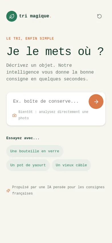 Tri Magique AI