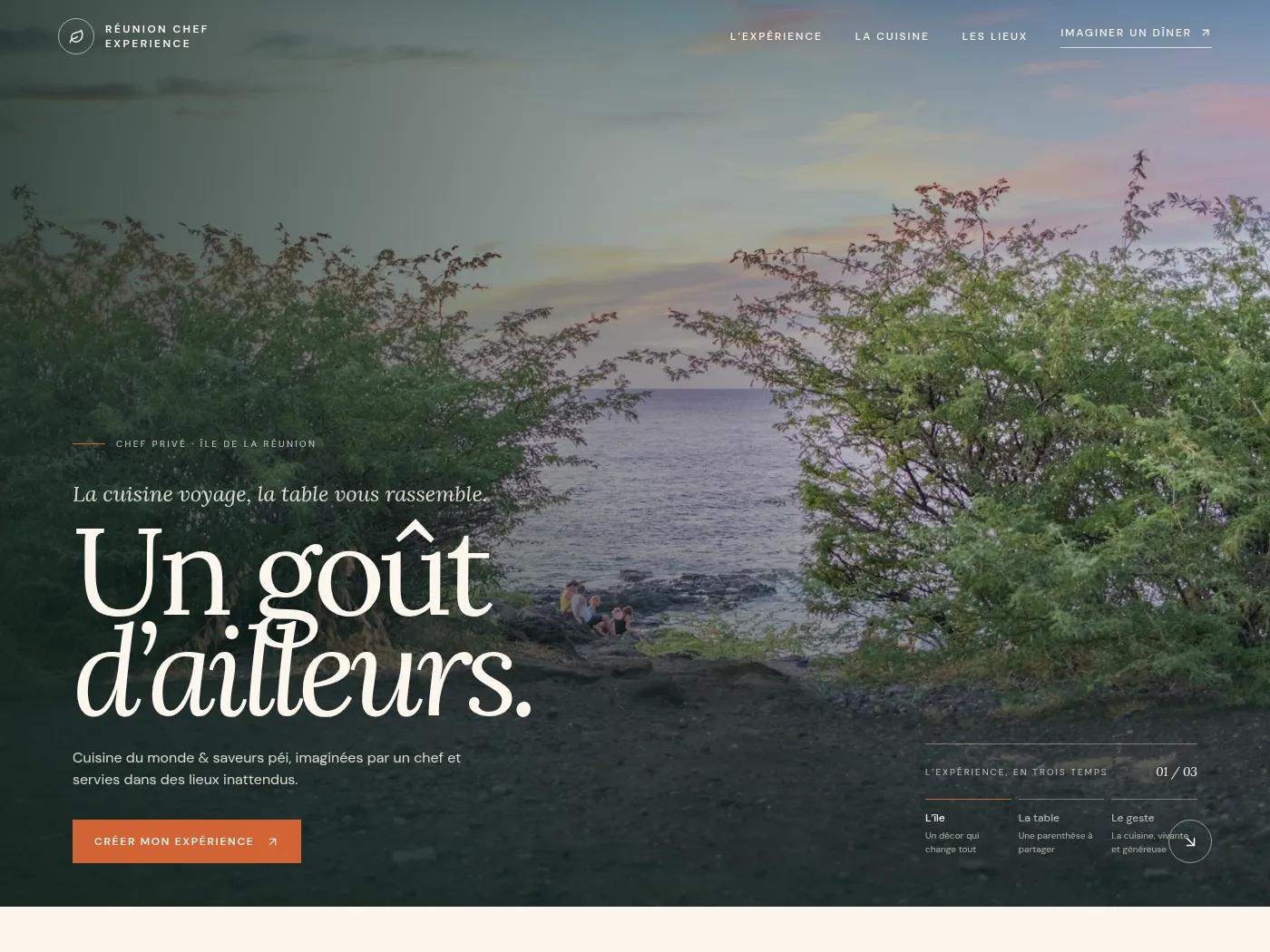 Réunion Chef Experience