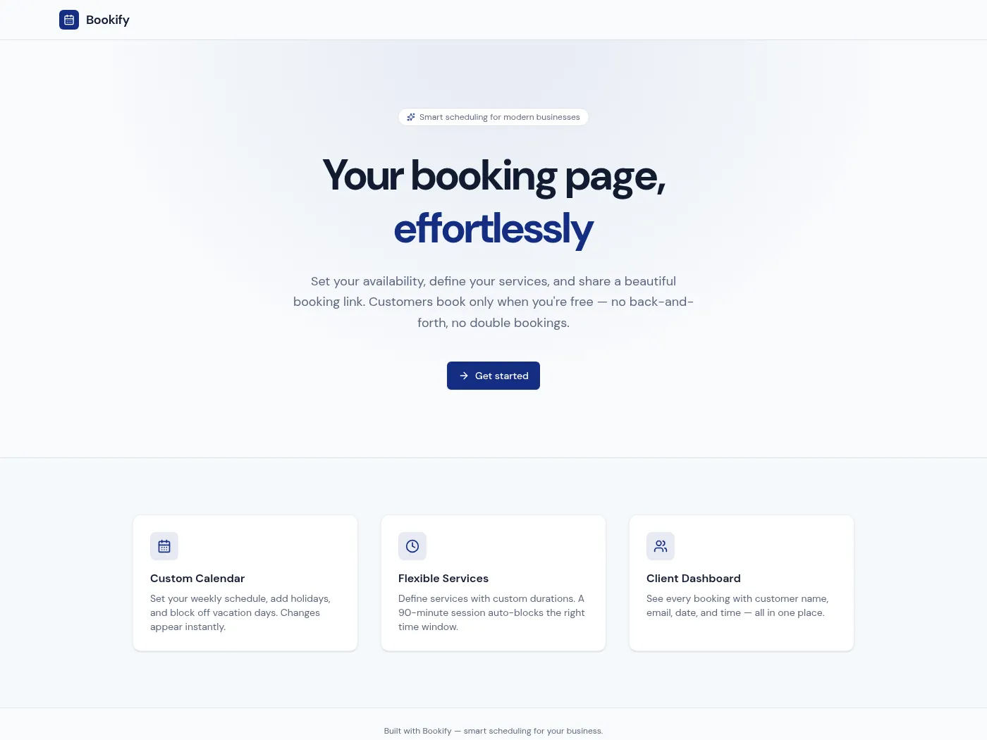 Bookify Scheduler