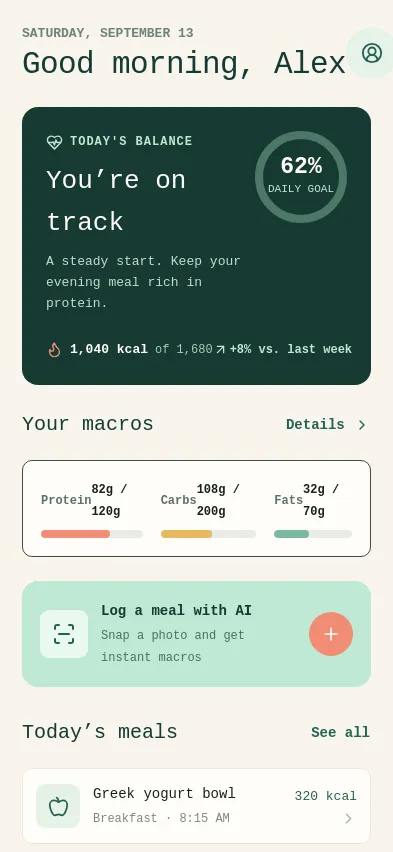 NutriAI Companion