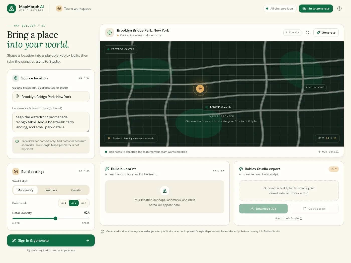 MapMorph AI