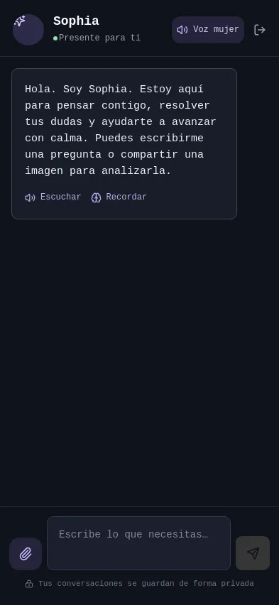 Sophia AI Companion
