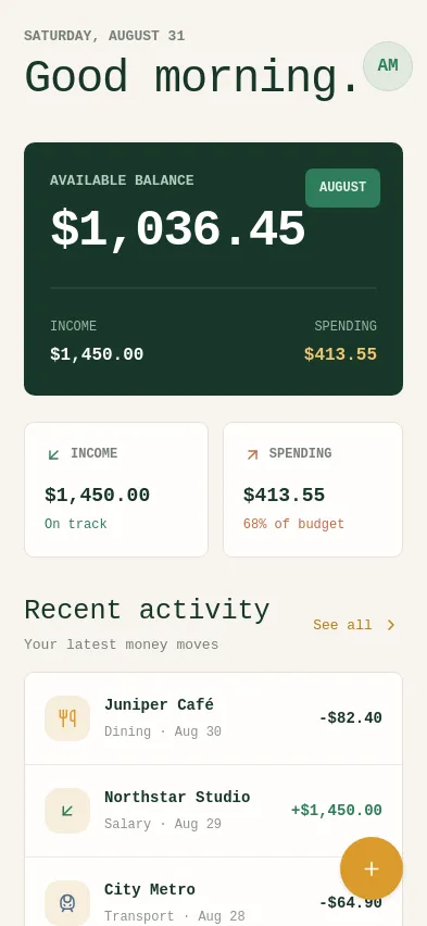 PocketFinance