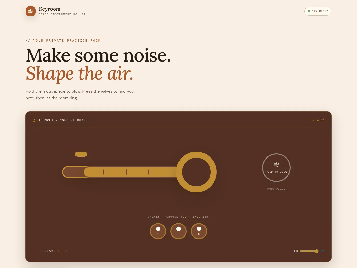 Virtual Instrument Player
