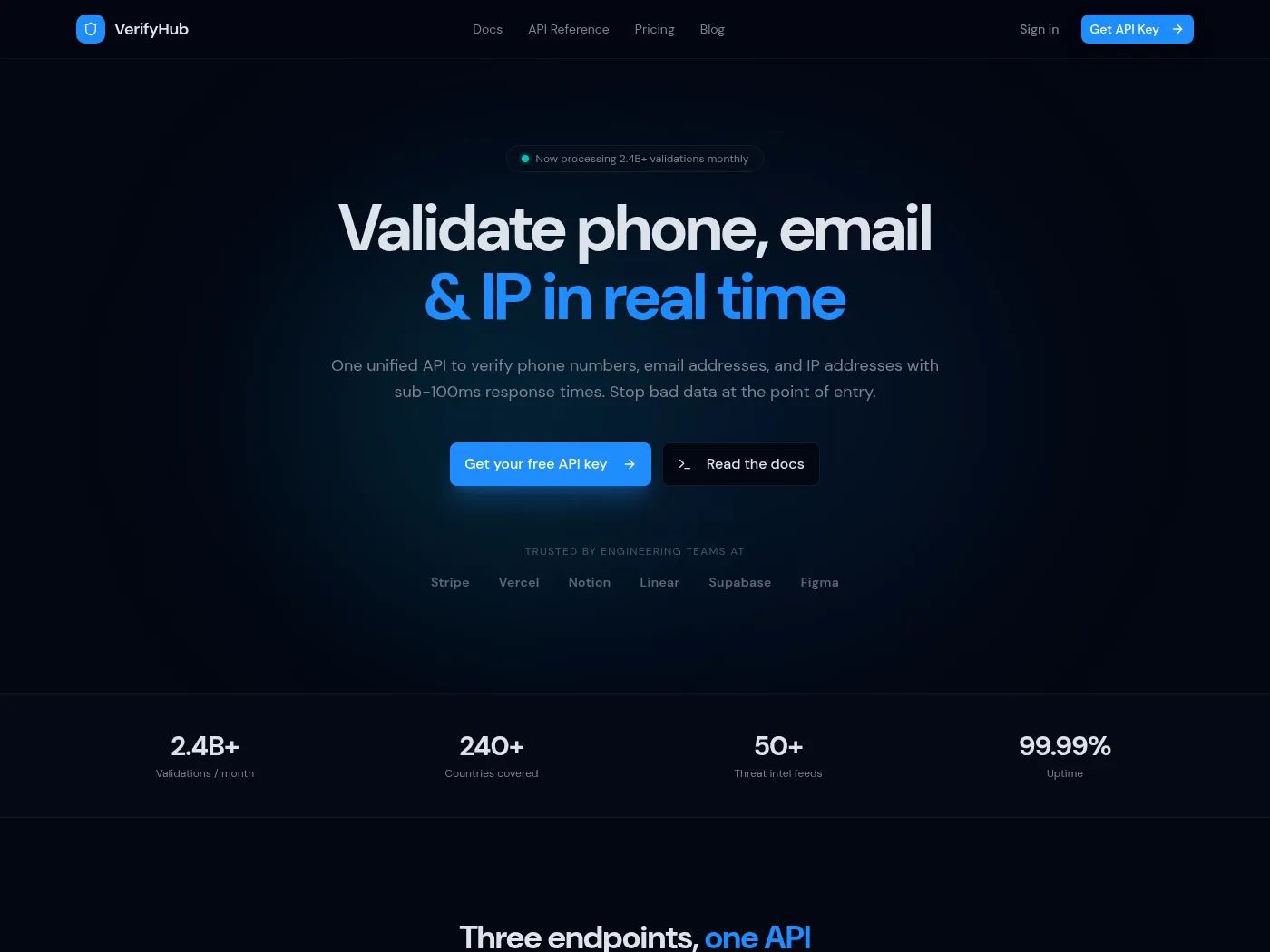 VerifyHub API