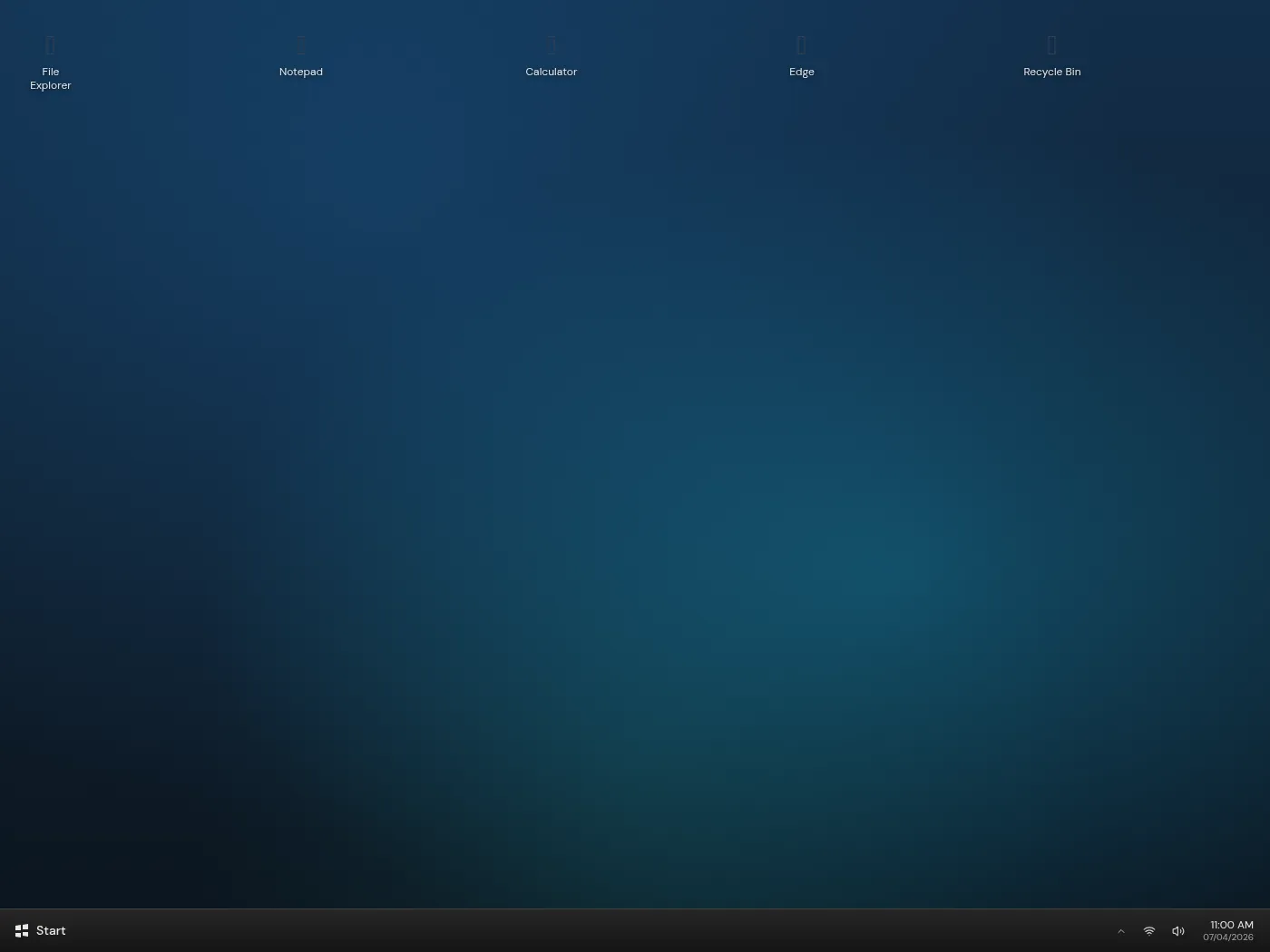 Web Windows 10 Experience