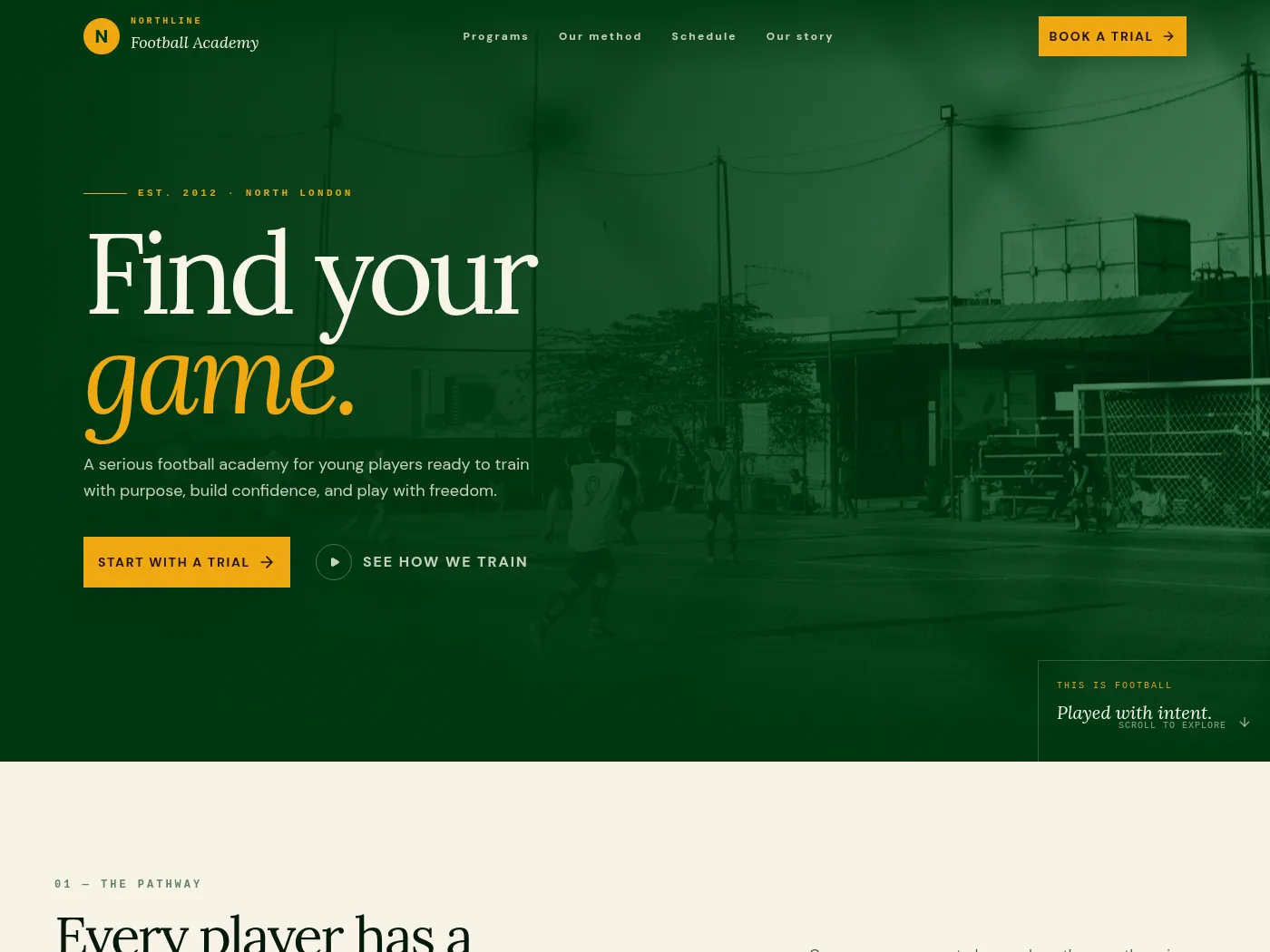 Football Academy Hub