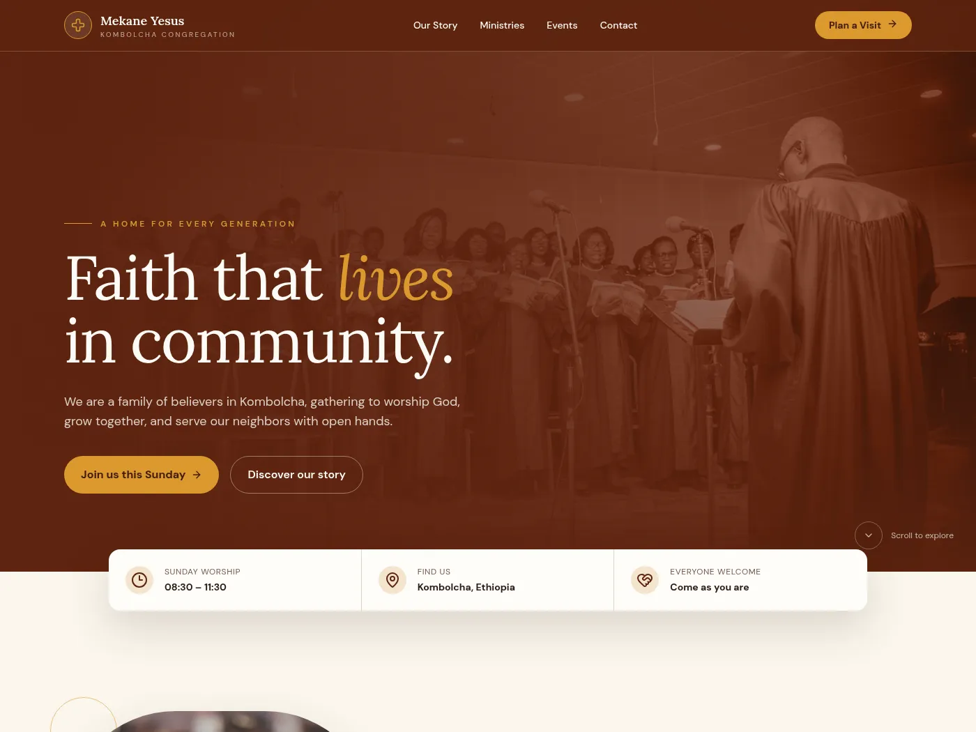 Kombolcha Mekane Yesus Site