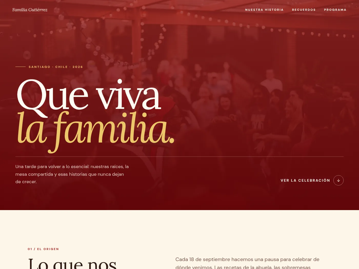 Fiesta Gutiérrez 18 Sept