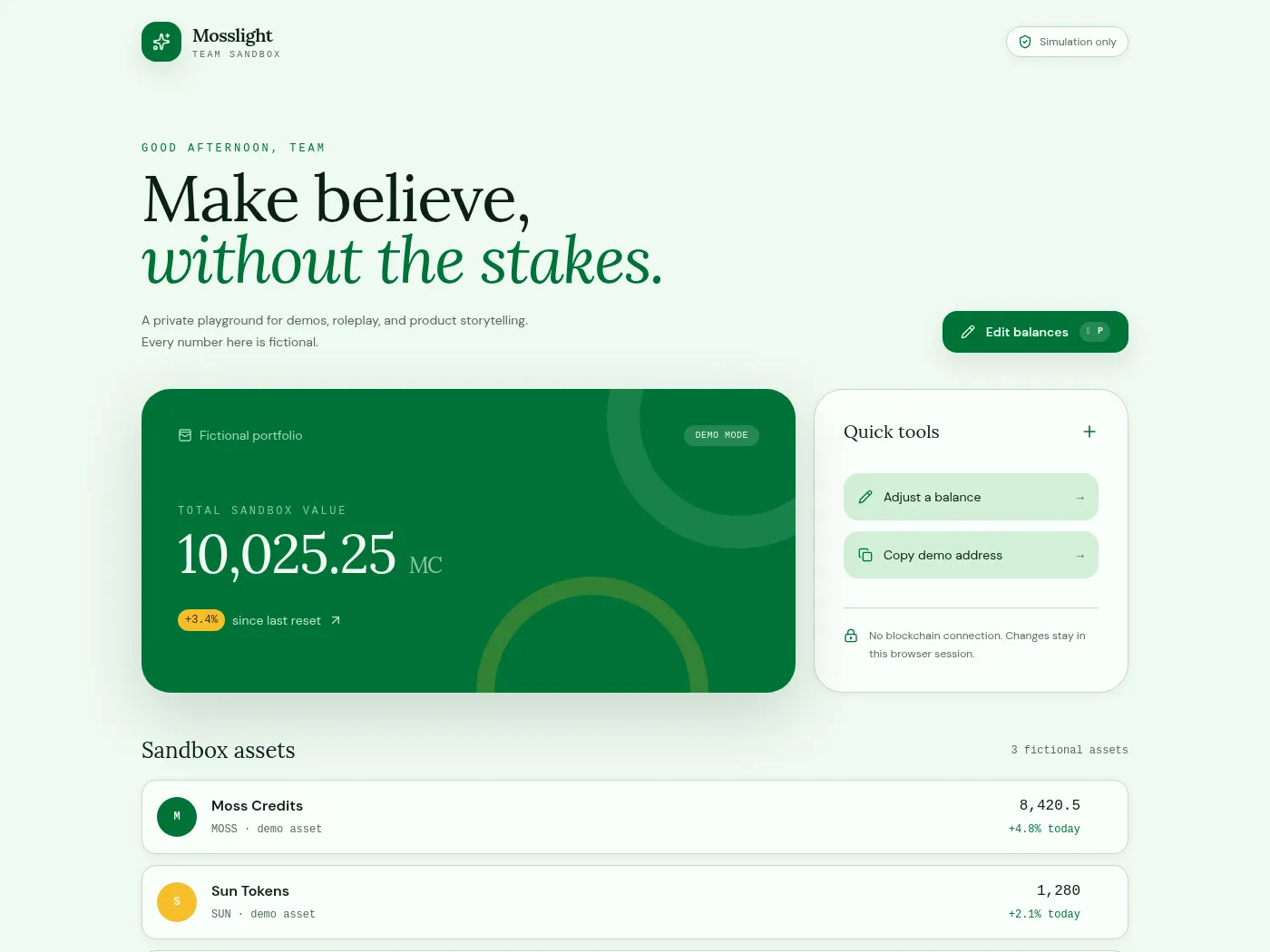 Exodus Sandbox Wallet