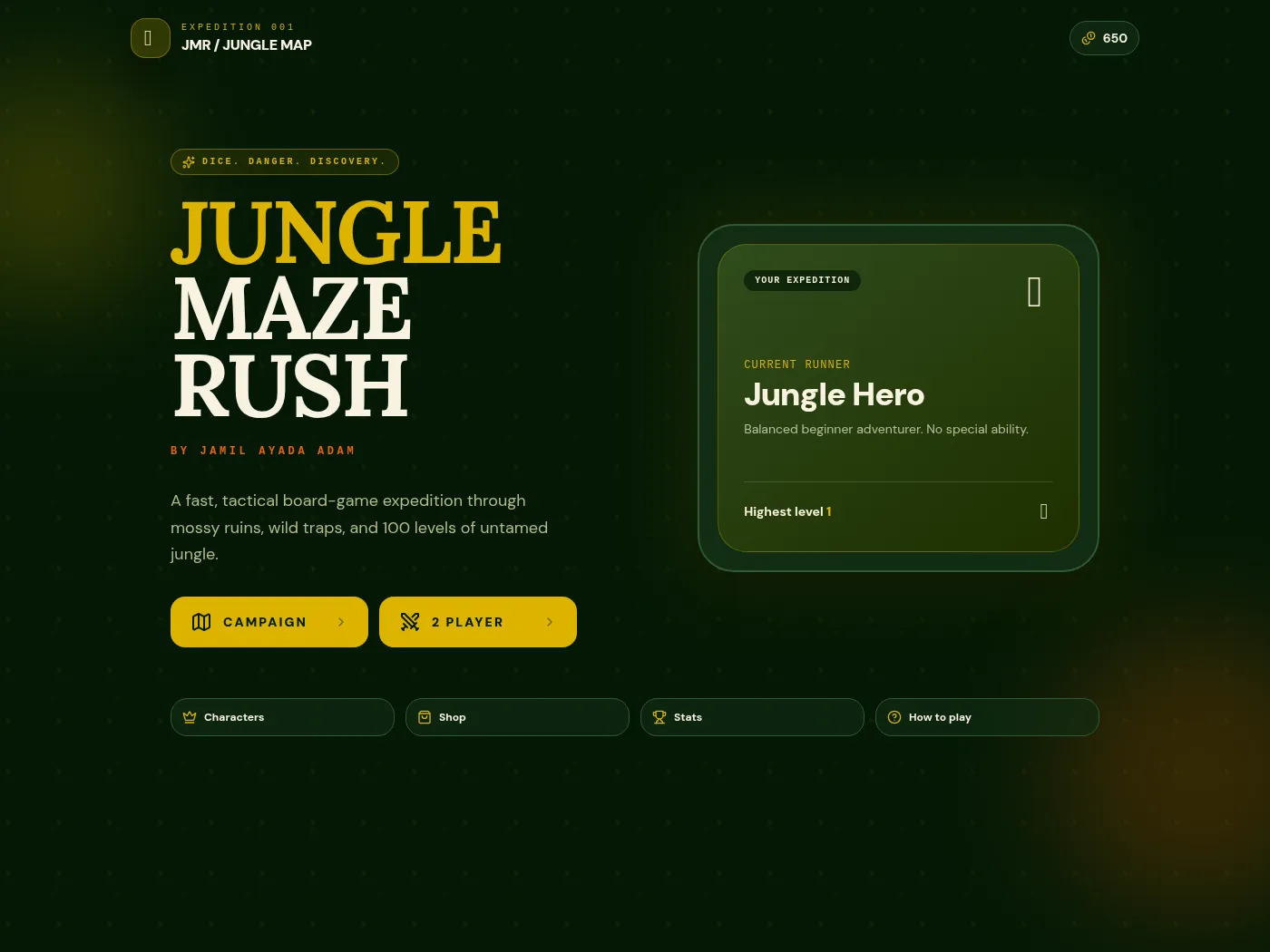 Jungle Maze Rush