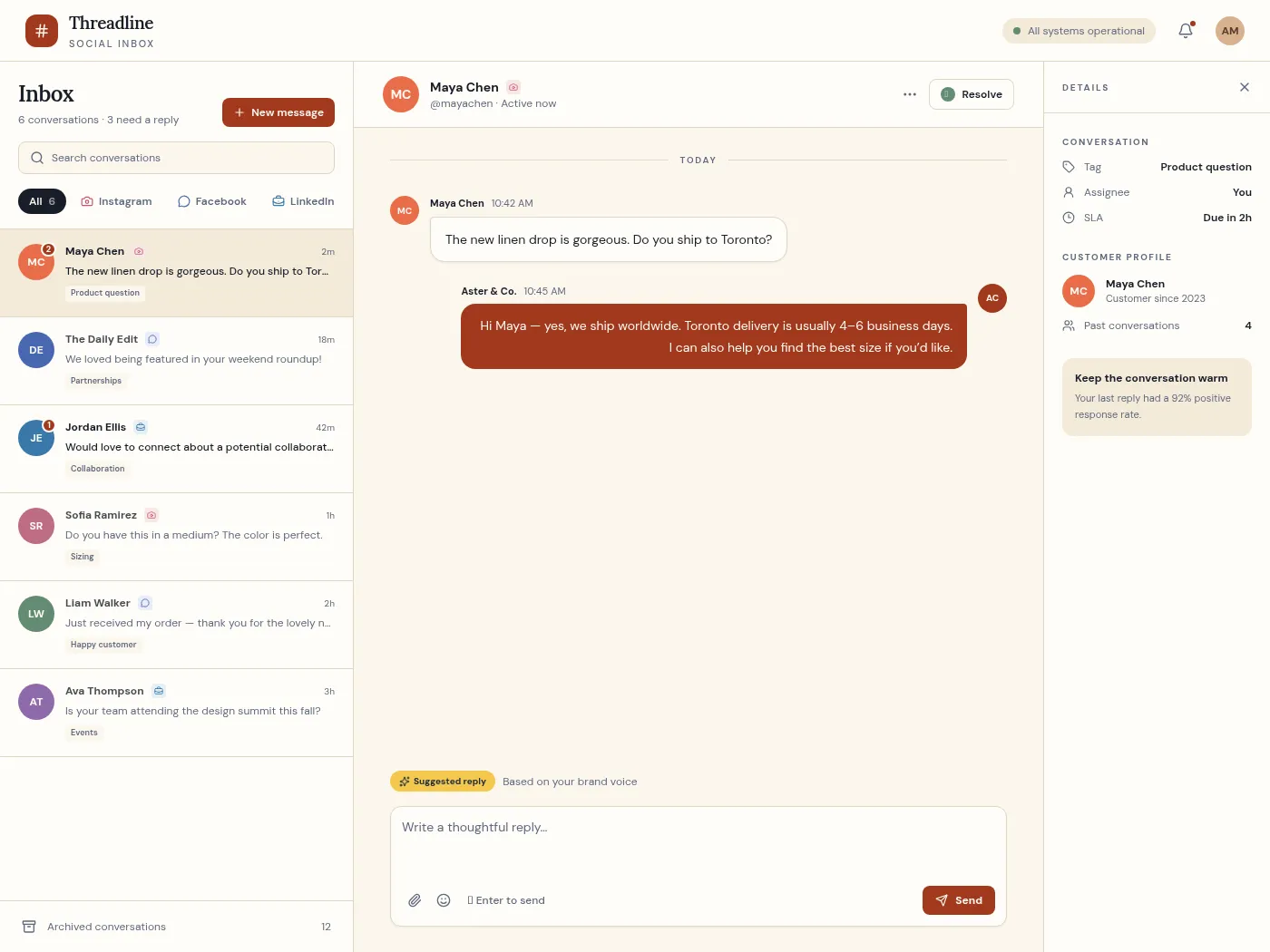Social Inbox Hub