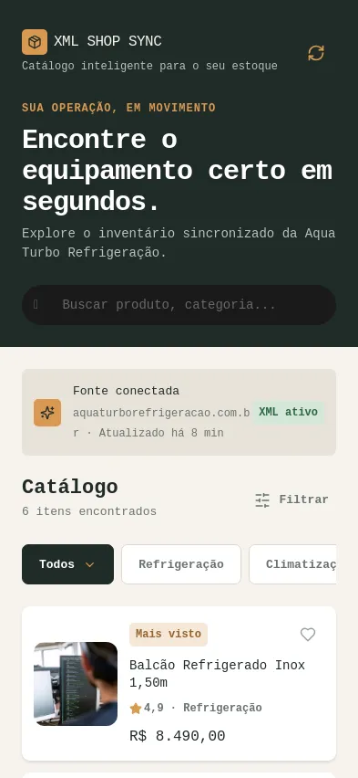 XML Shop Sync