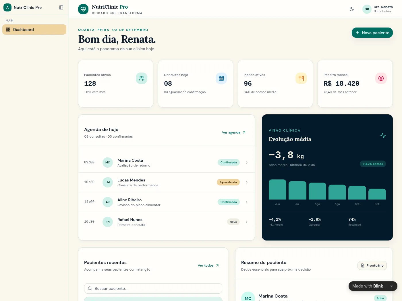 NutriClinic Pro