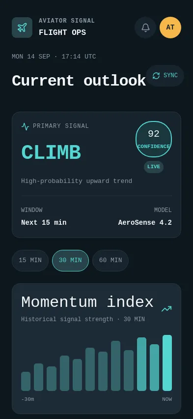 Aviator Signal Predictor
