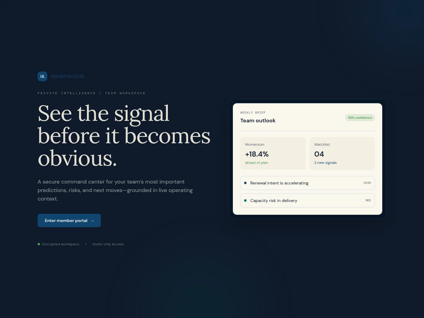 InsightAccess Panel