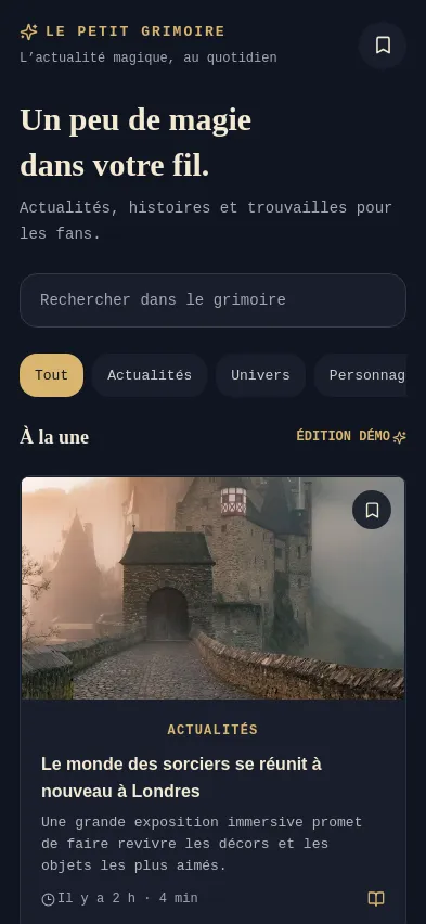 Harry Potter News Hub