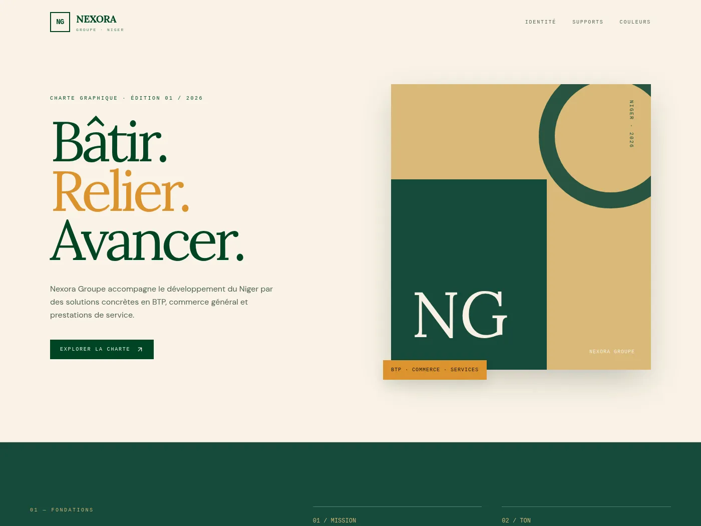 Nexora Groupe Brand Kit