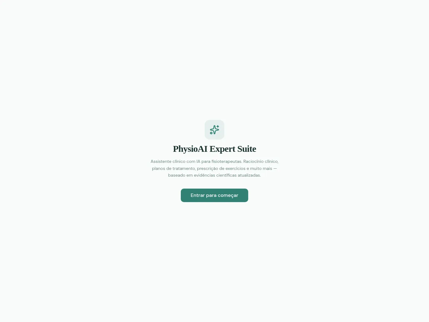 PhysioAI Expert Suite