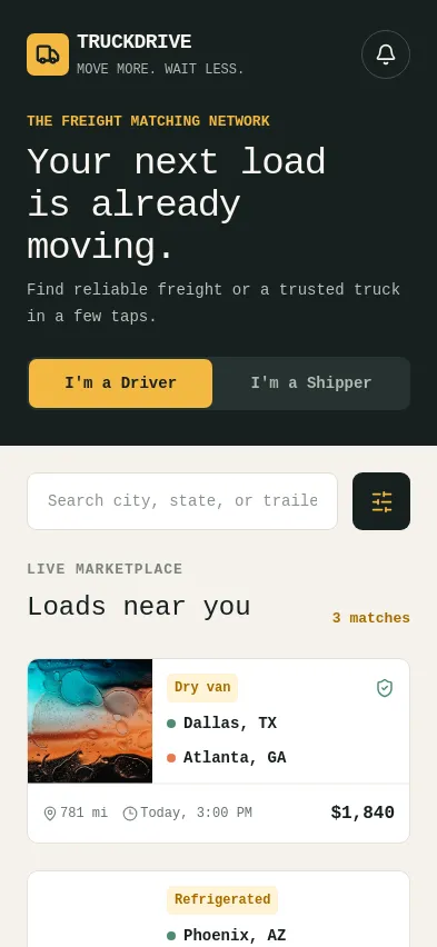 TruckDrive App