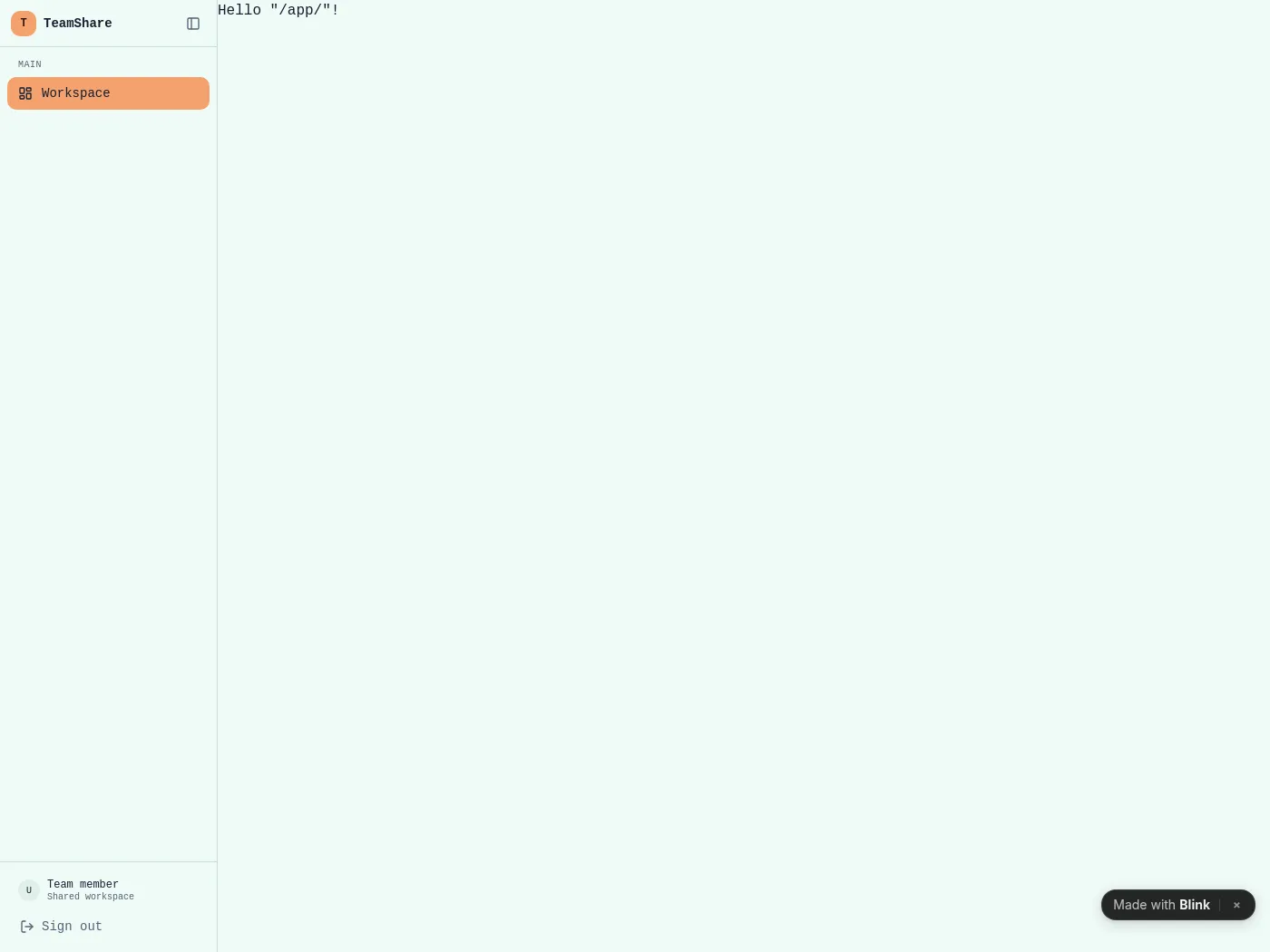 TeamShare Portal