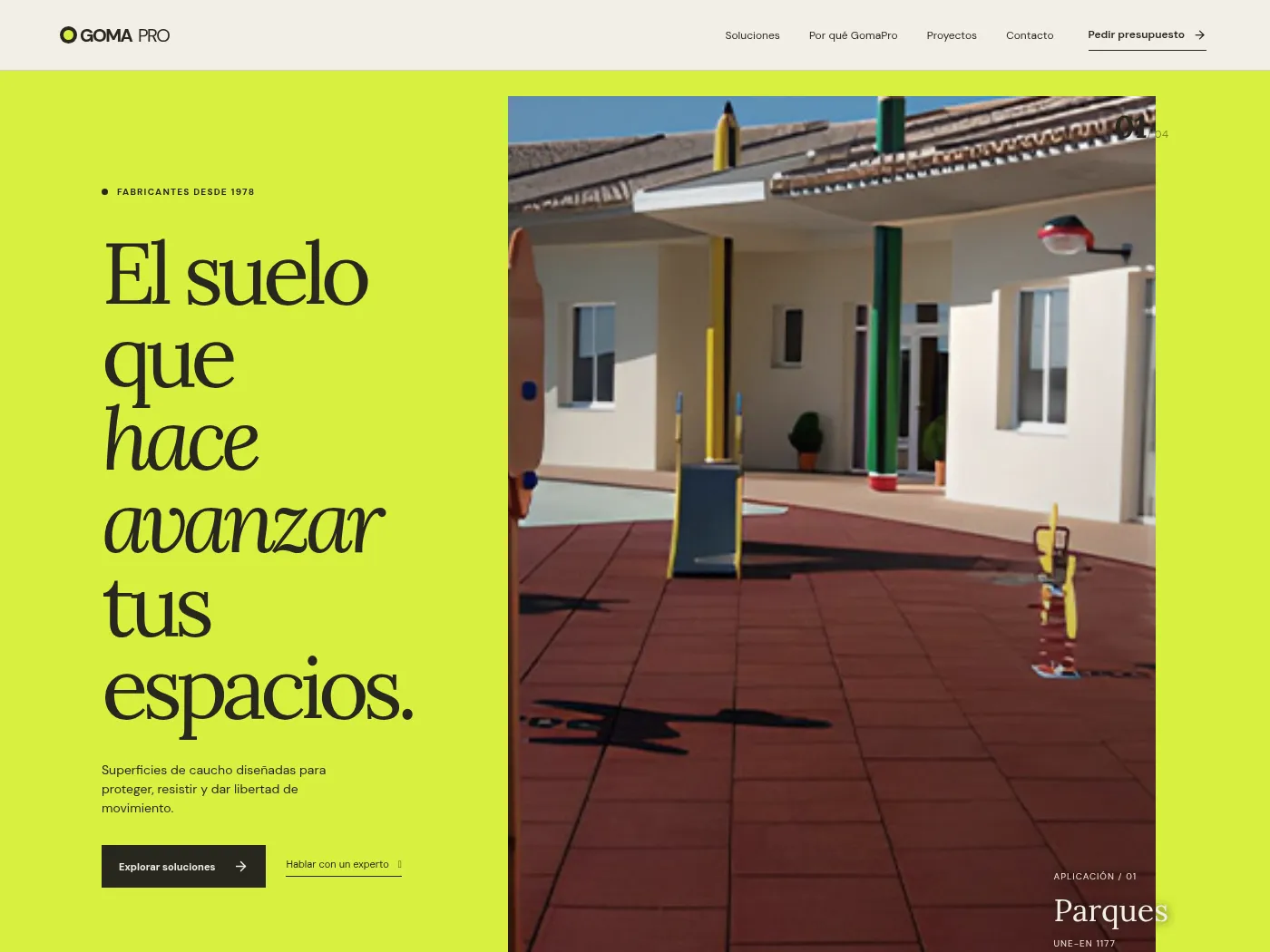 GomaPro Web Redesign