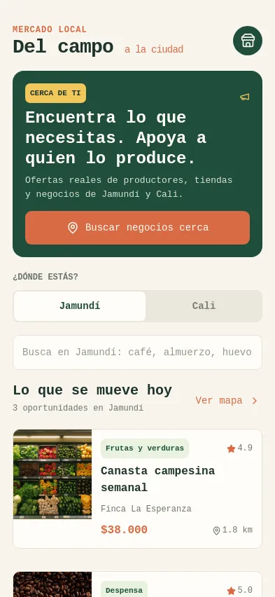 Del Campo a la Ciudad