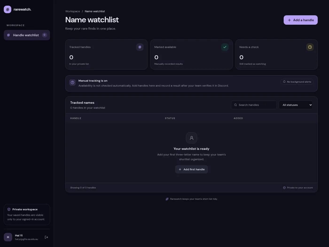 Discord Name Watcher