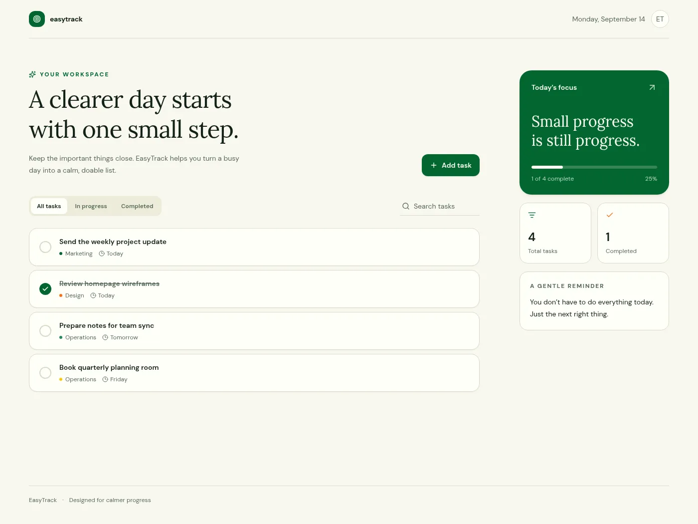 EasyTrack Web