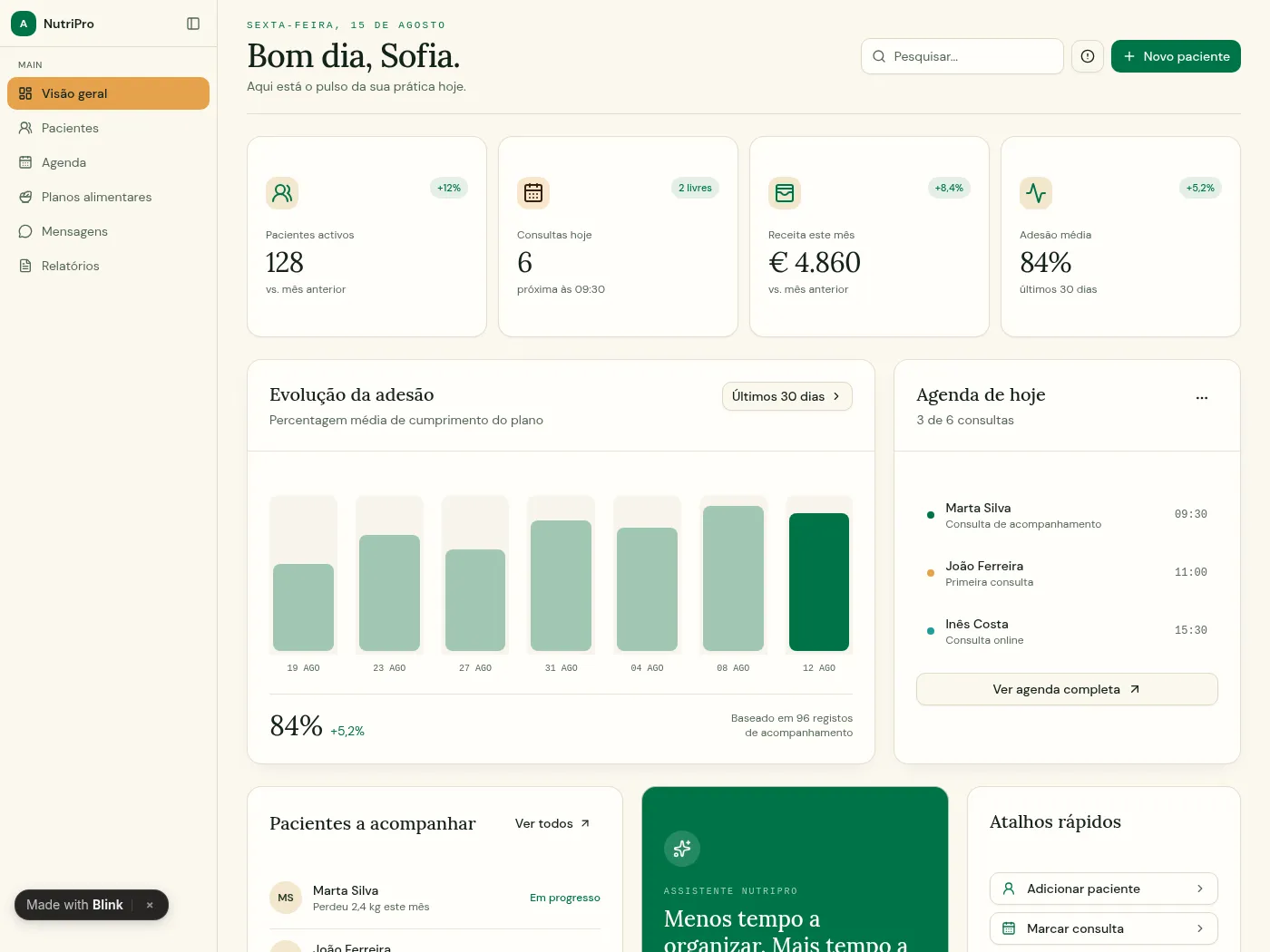 NutriPro Platform