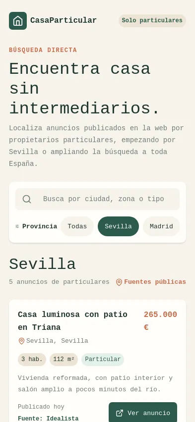 CasaParticular Finder