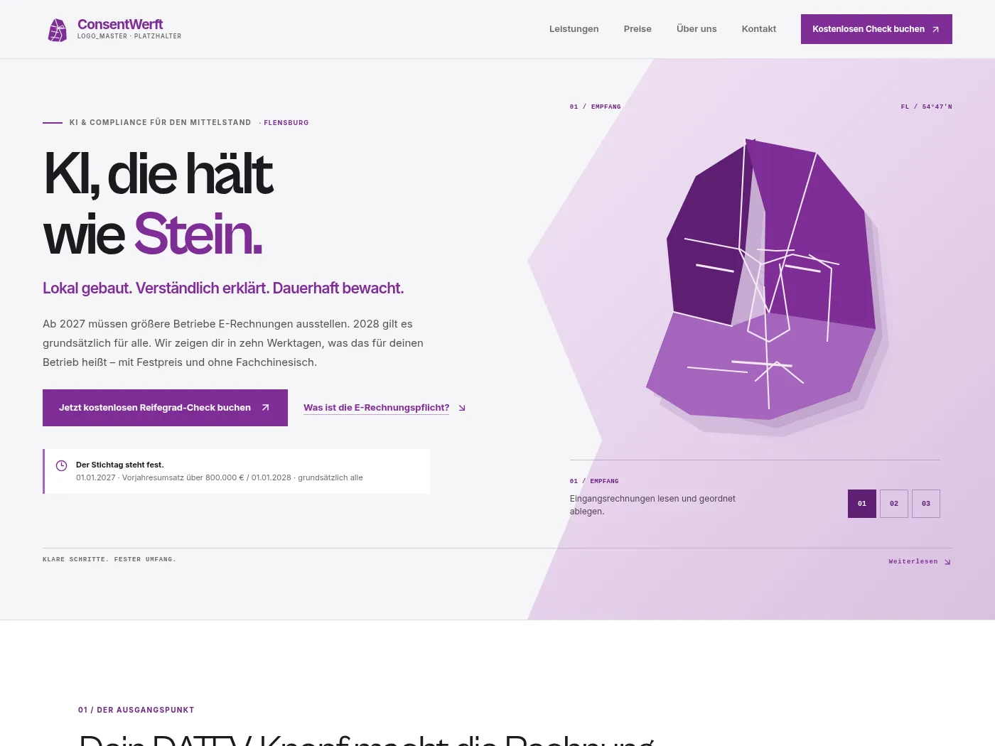 ConsentWerft Site Launch