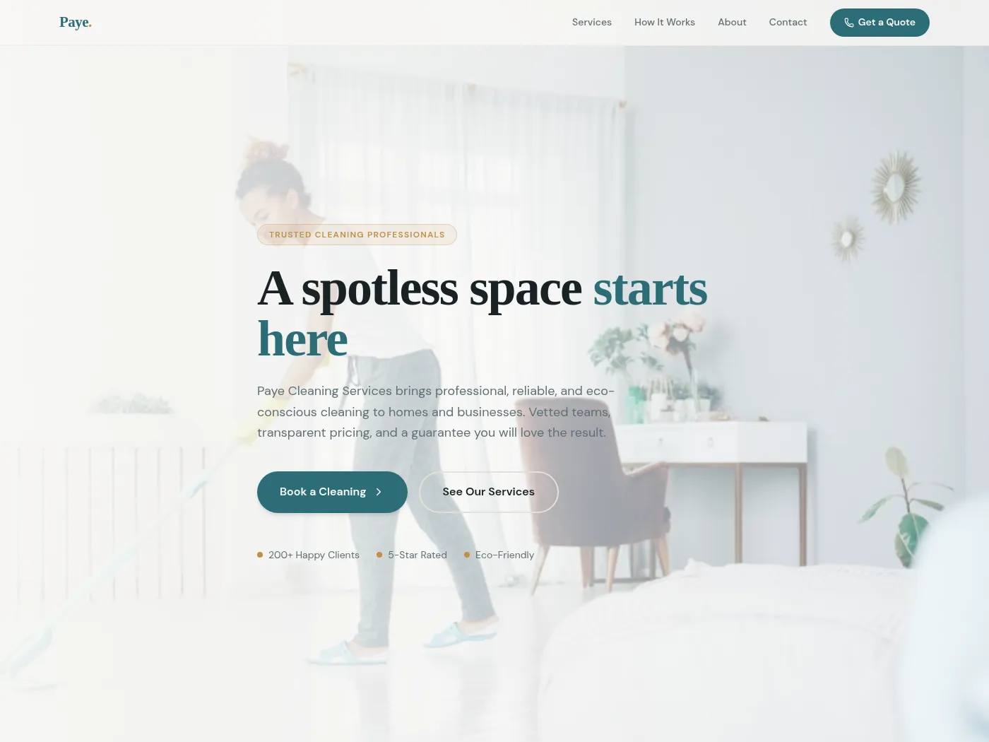 Paye Cleaning Services