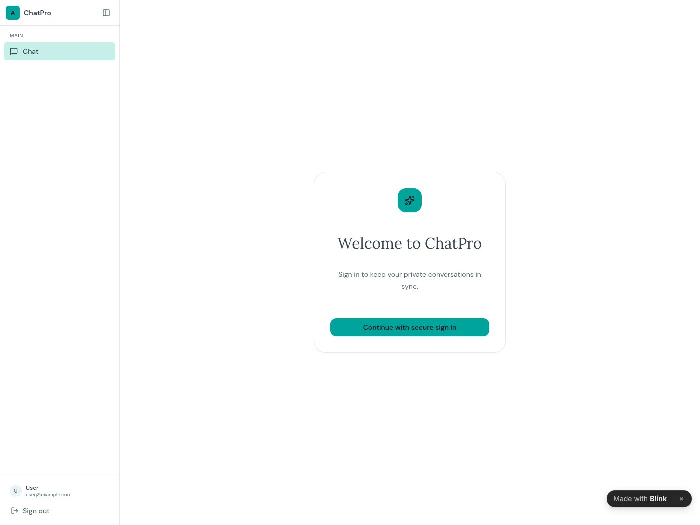 AI ChatPro Web