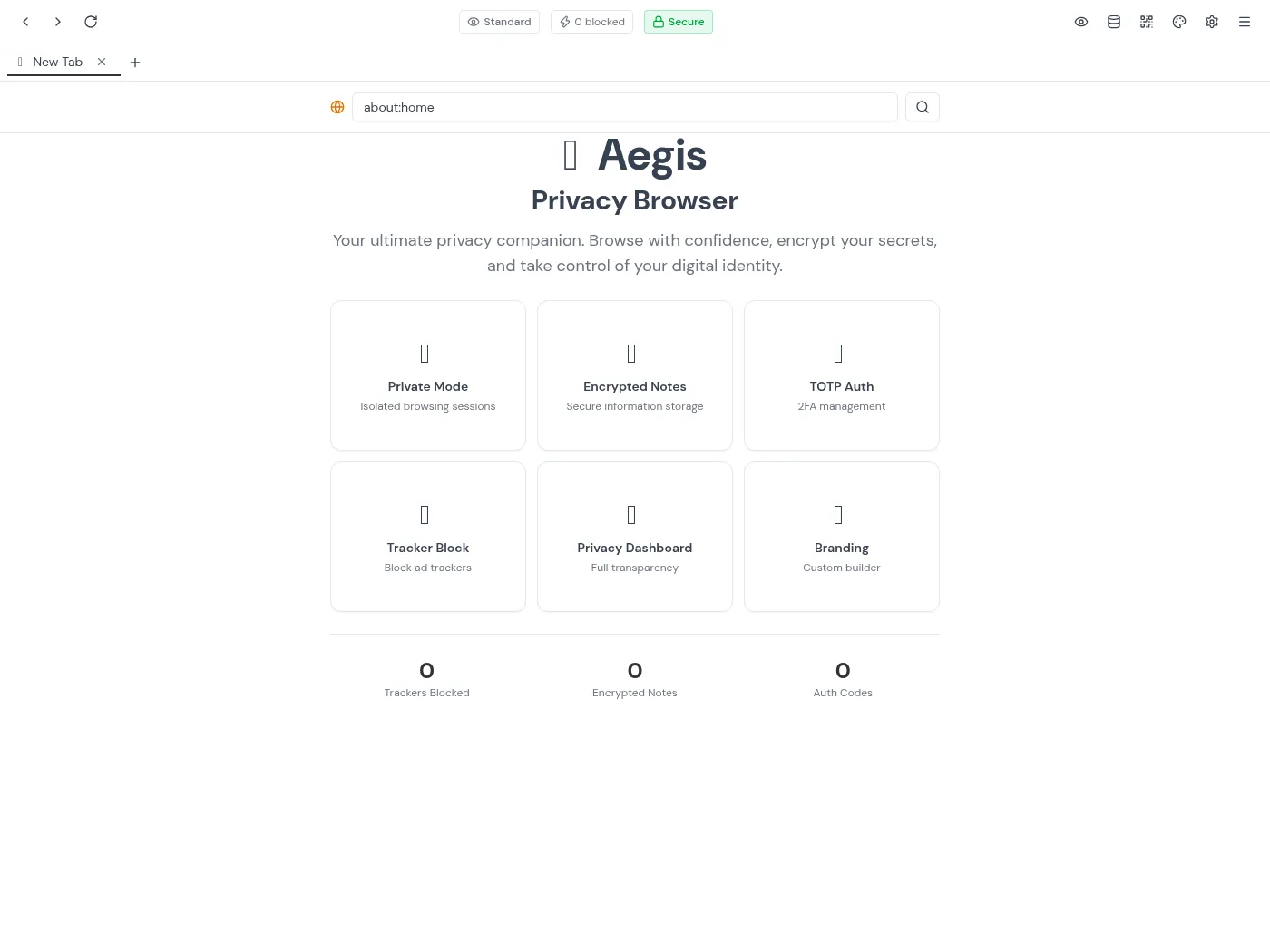 Aegis Privacy Browser
