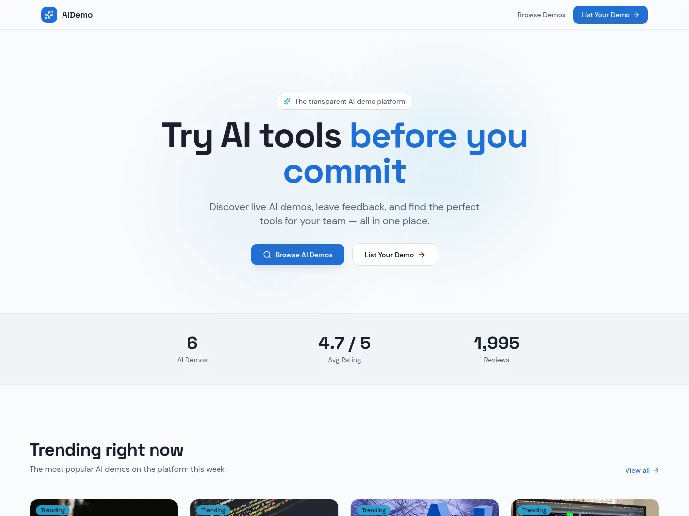 AI Demo Platform