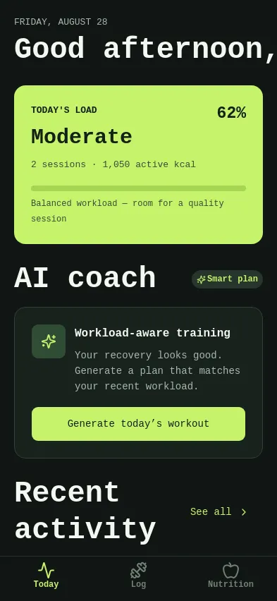 FitTrack AI Coach