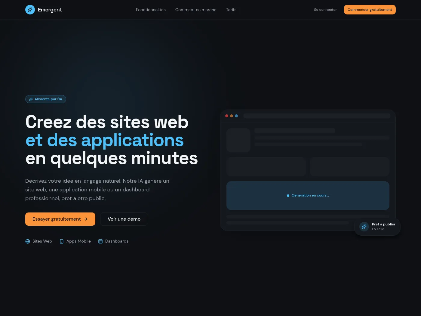 Emergent Site Builder