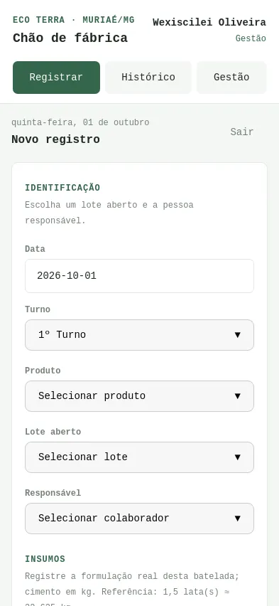 EcoTijolo Mobile Factory
